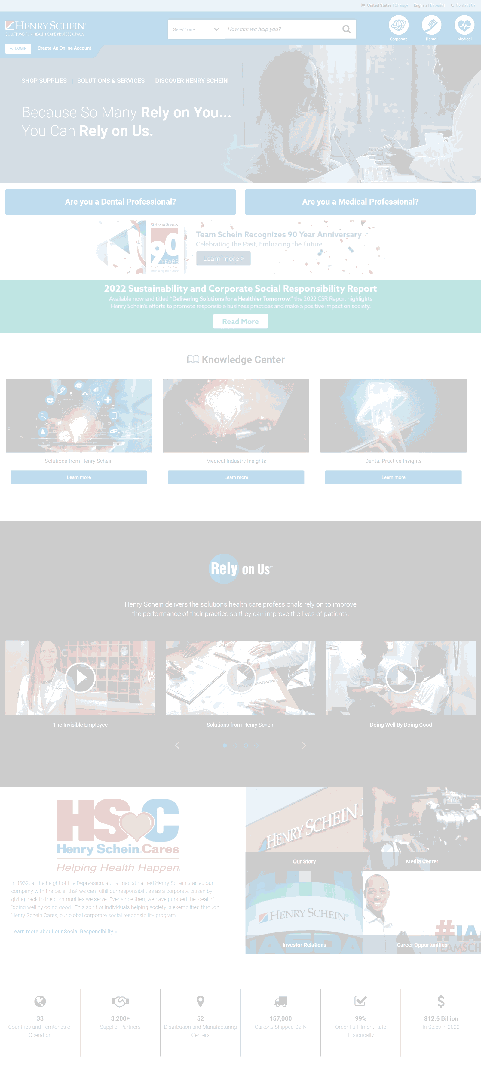 Dental Supplies and Medical Supplies - Henry Schein